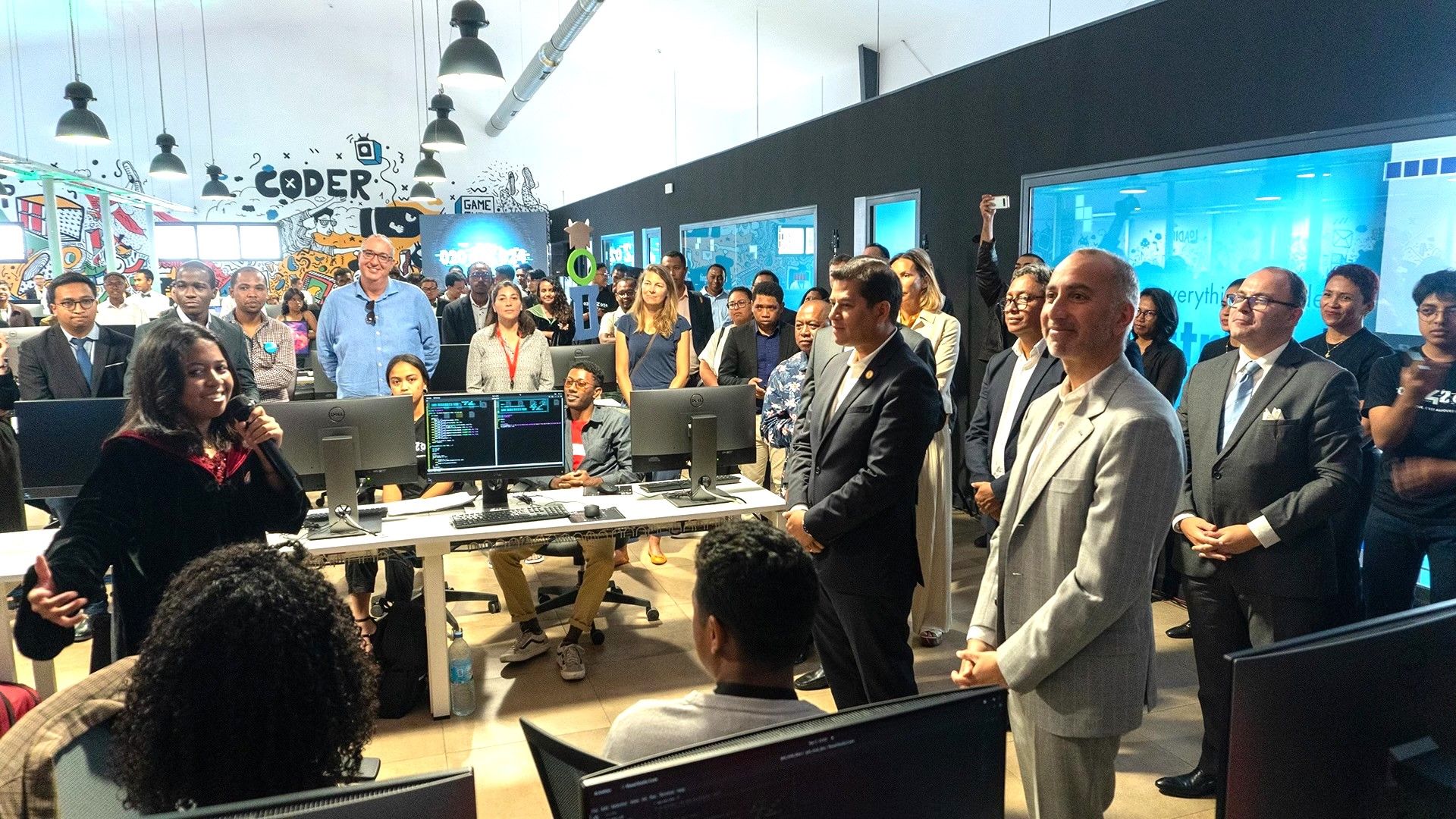 Inauguration de 42 Antananarivo