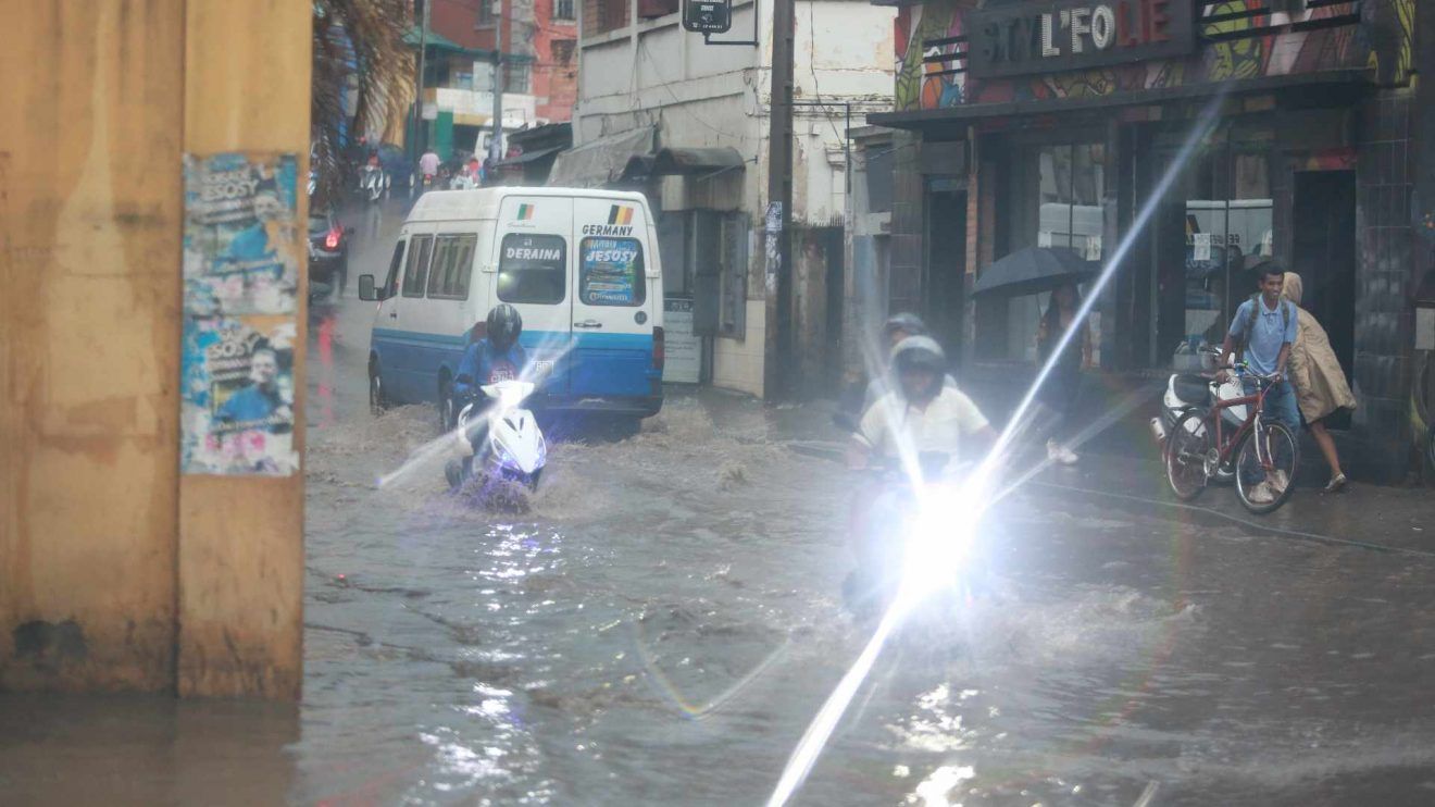 Actualité du jour. Forte pluie à Antananarivo