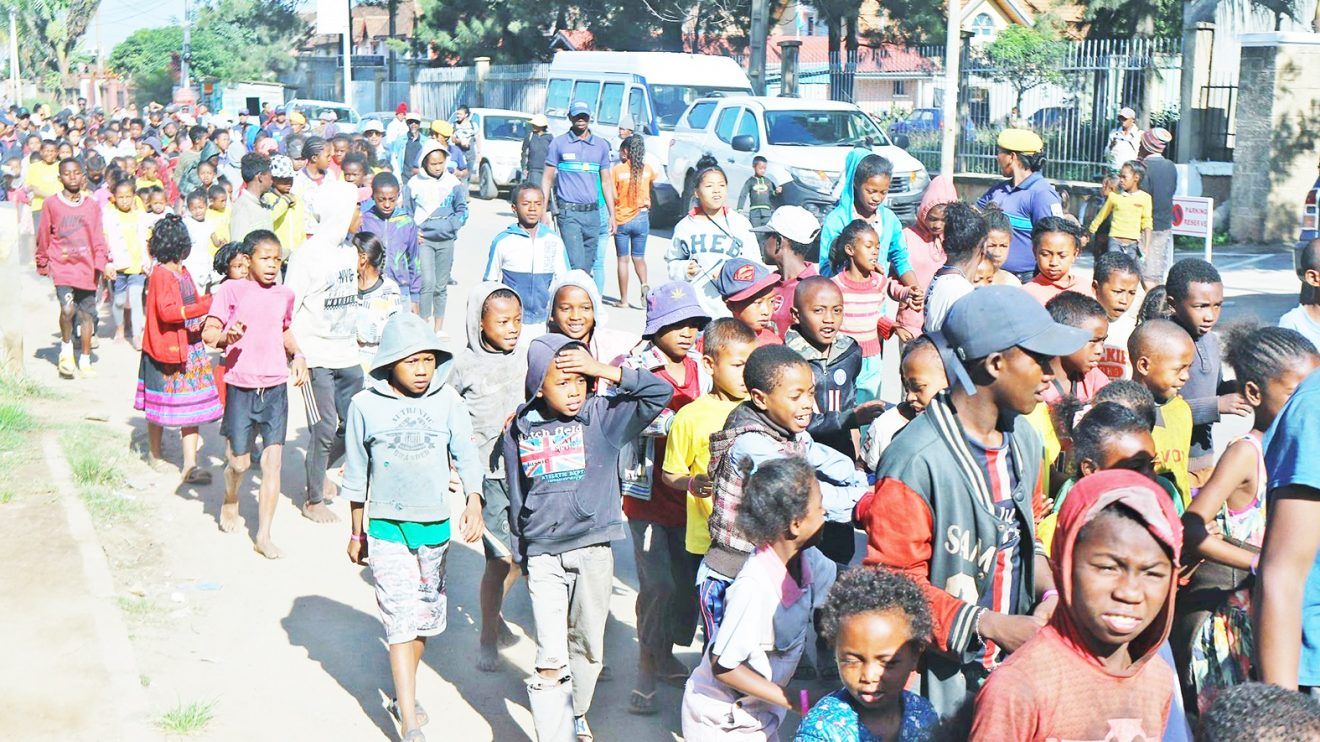 Célébration de la journée mondiale des enfants de rue 2023