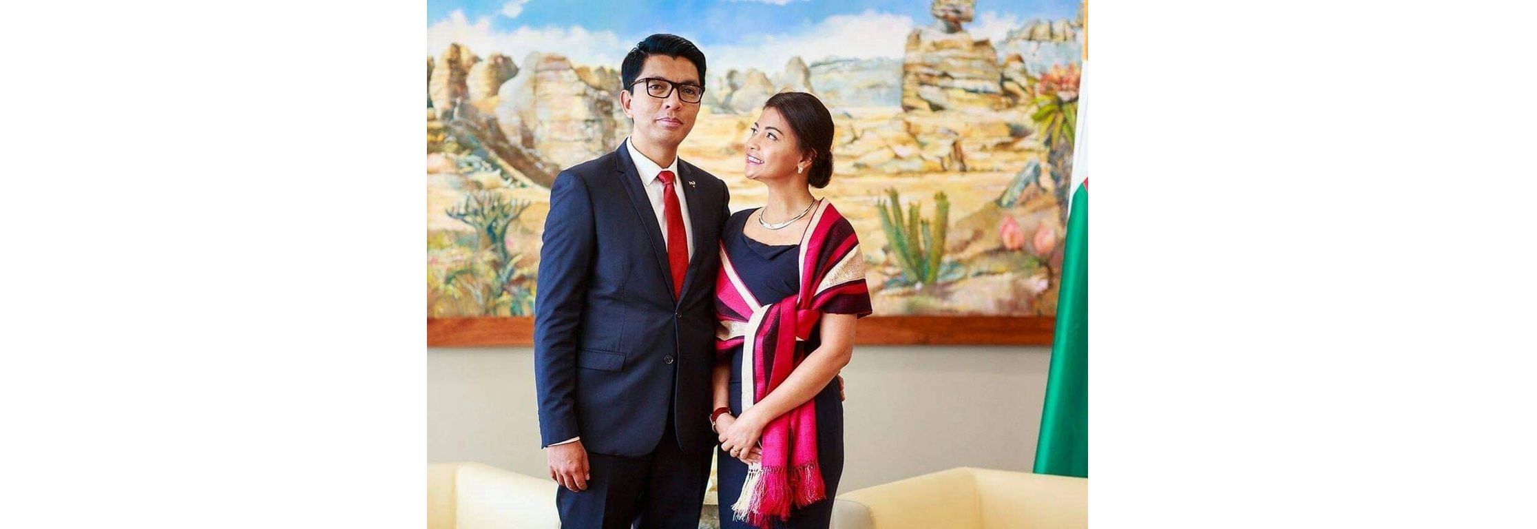 Actu Madagascar. 23 ans de mariage du couple présidentiel.